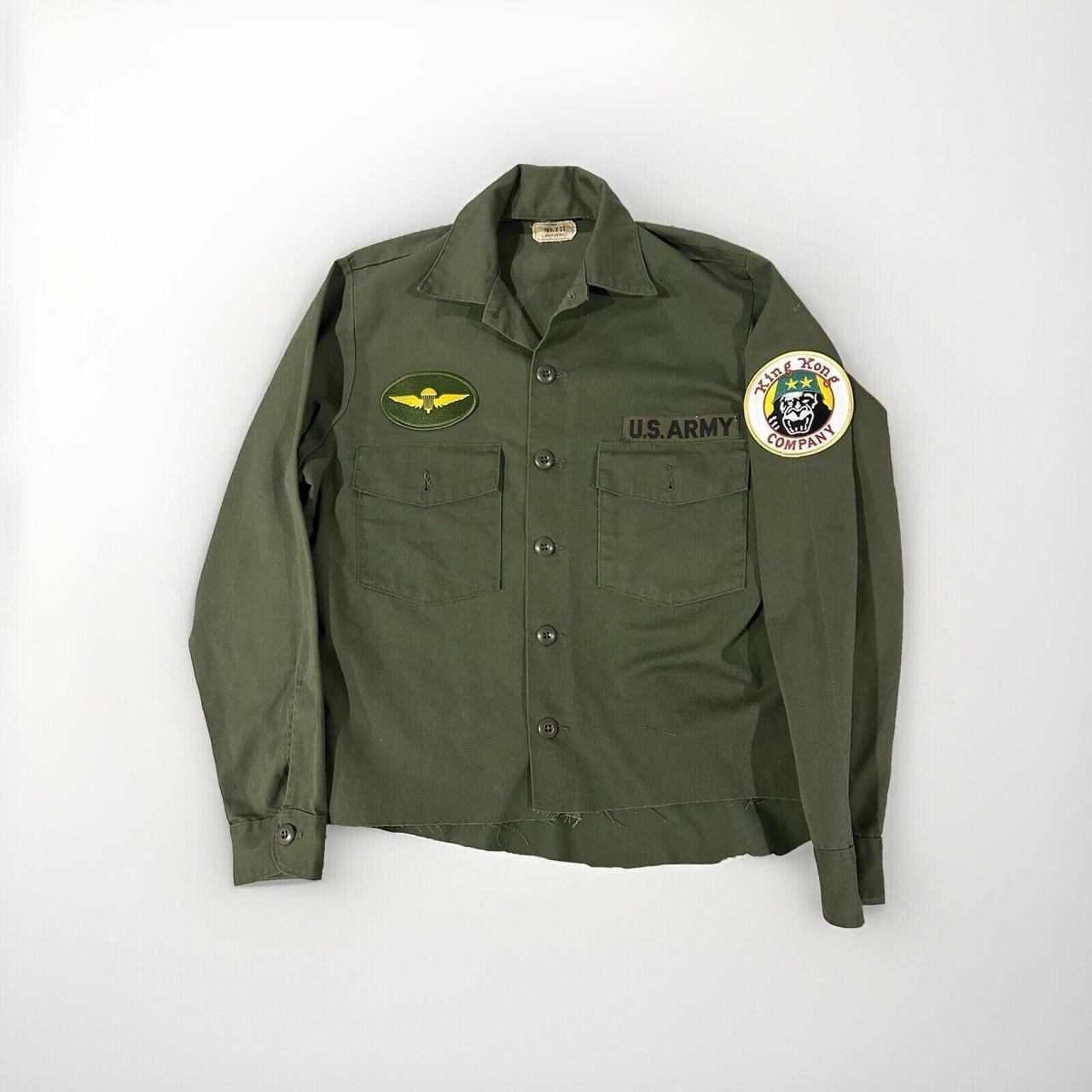 Custom army jacket from the movie taxi driver with... | Depop