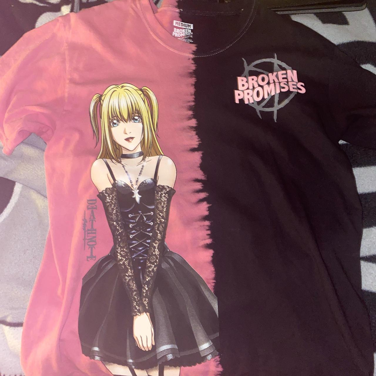 Broken Promises Death Note Shirt Size Medium - Depop
