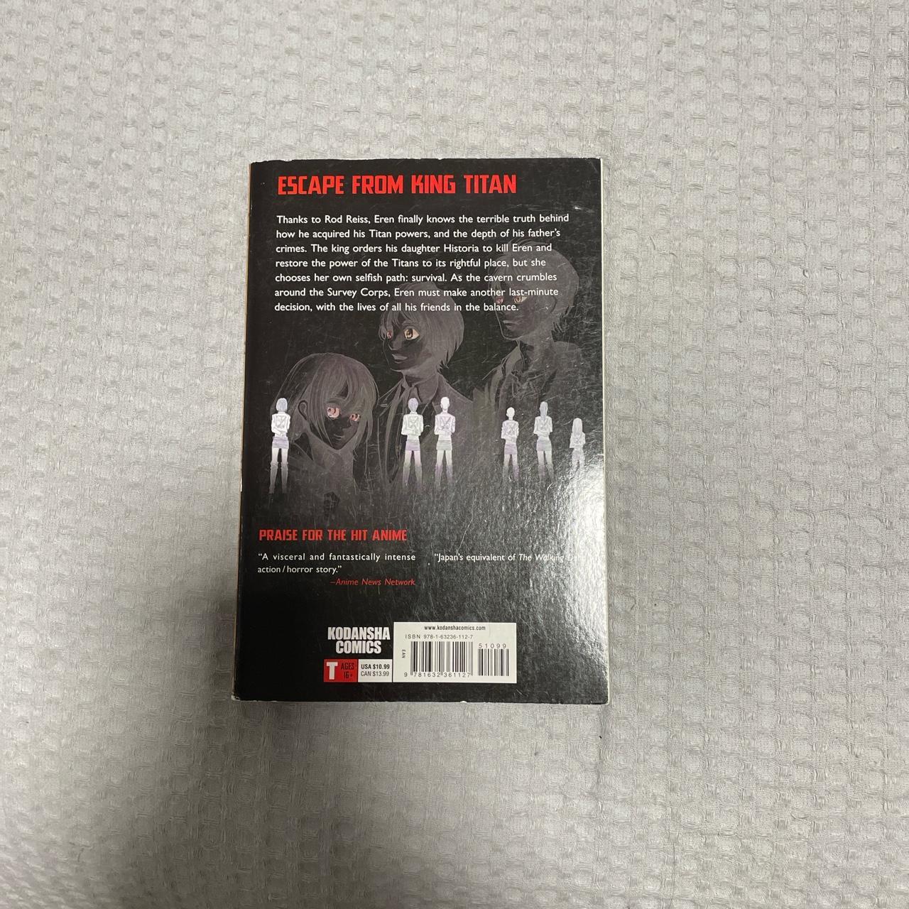 Attack on Titan Manga vol 17 #manga #anime #aot... - Depop