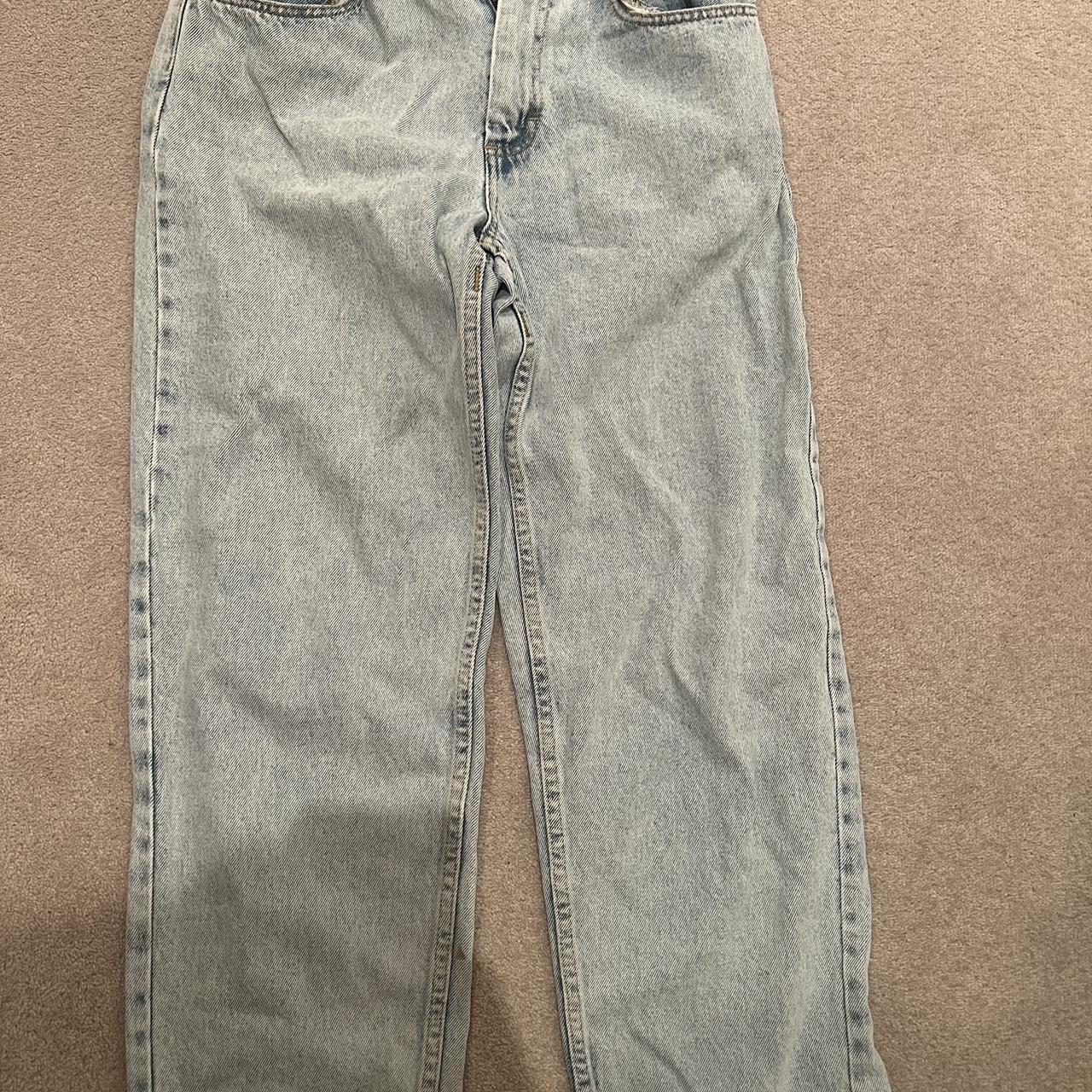 Polar 93 light blue Baggy jeans Tag size:... - Depop