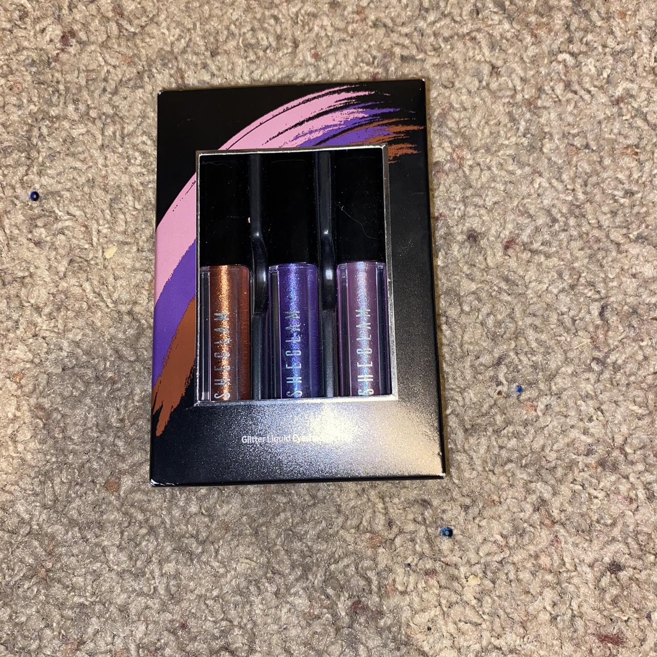 3 sparkly liquid eyeshadows - Depop