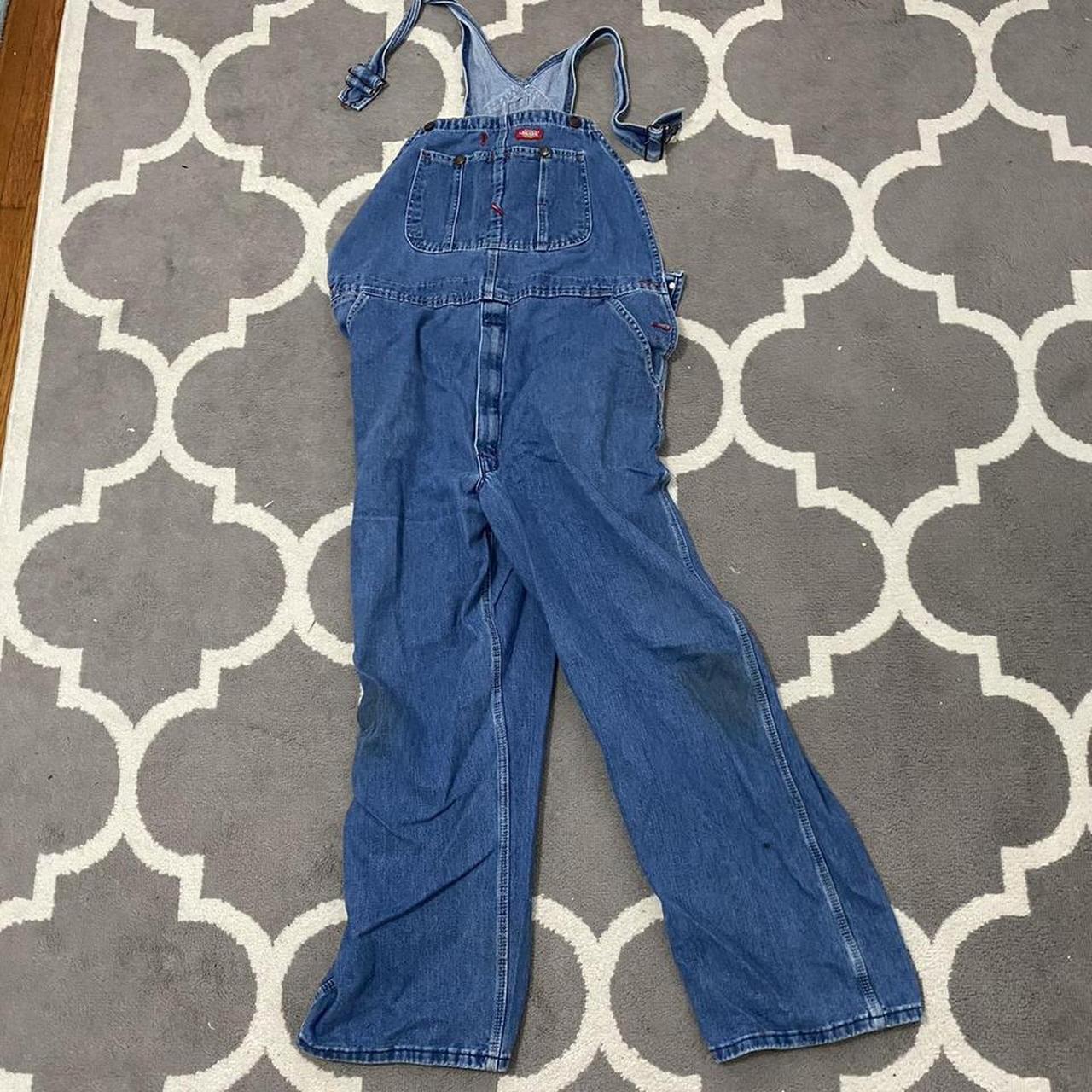 vintage Dickies skater/ utility overalls size 38x30 - Depop
