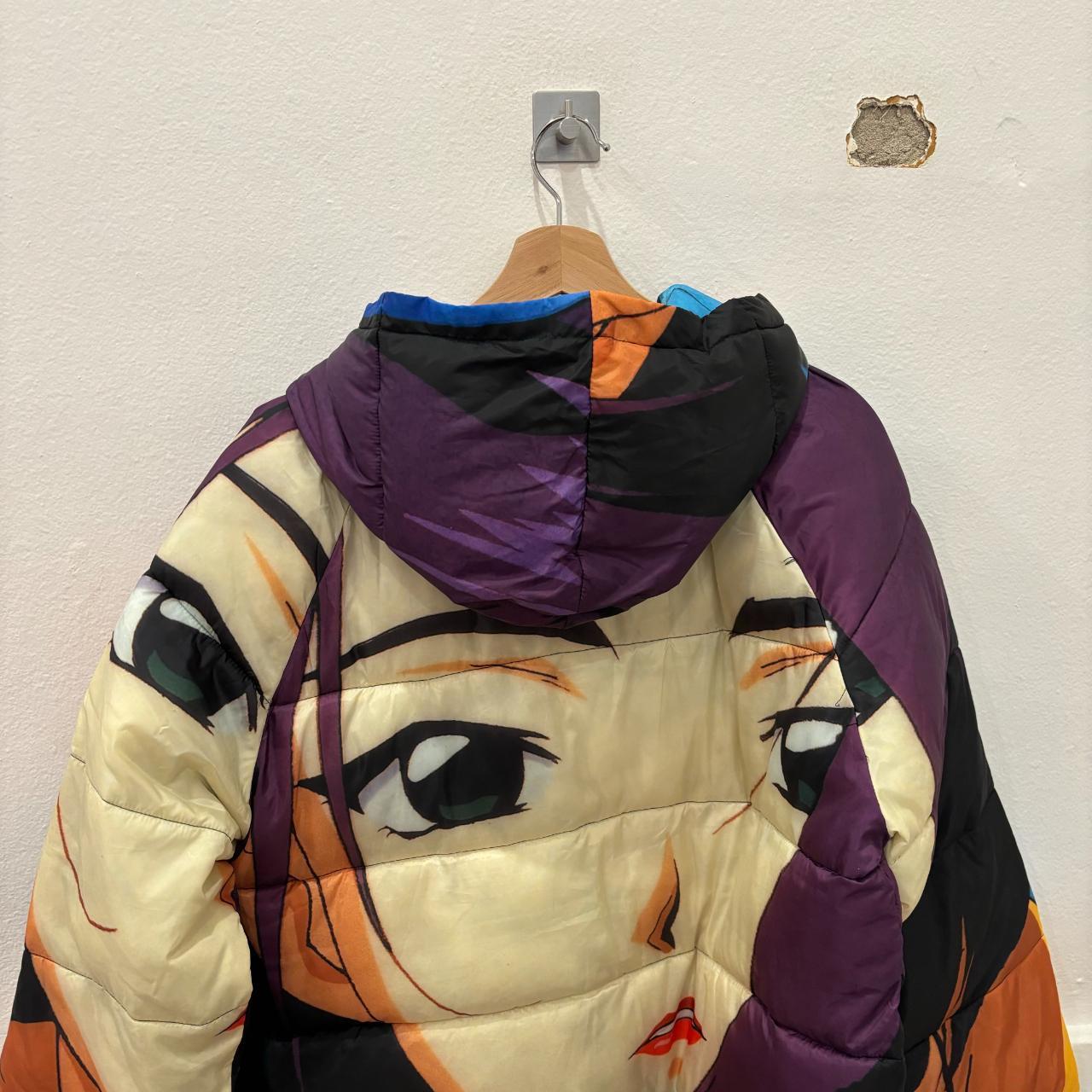 Dumbgood Anime puffer jacket pullover - Depop