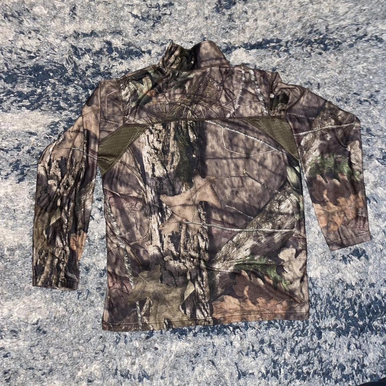 realtree camo quarter zip fleece Size L #realtree... - Depop