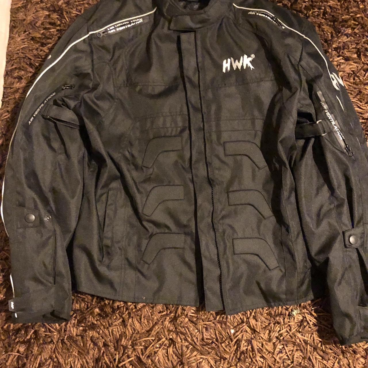 HWK MOTORCYCLE JACKET (PLATTED) [PRICE AND SHIPPING... - Depop