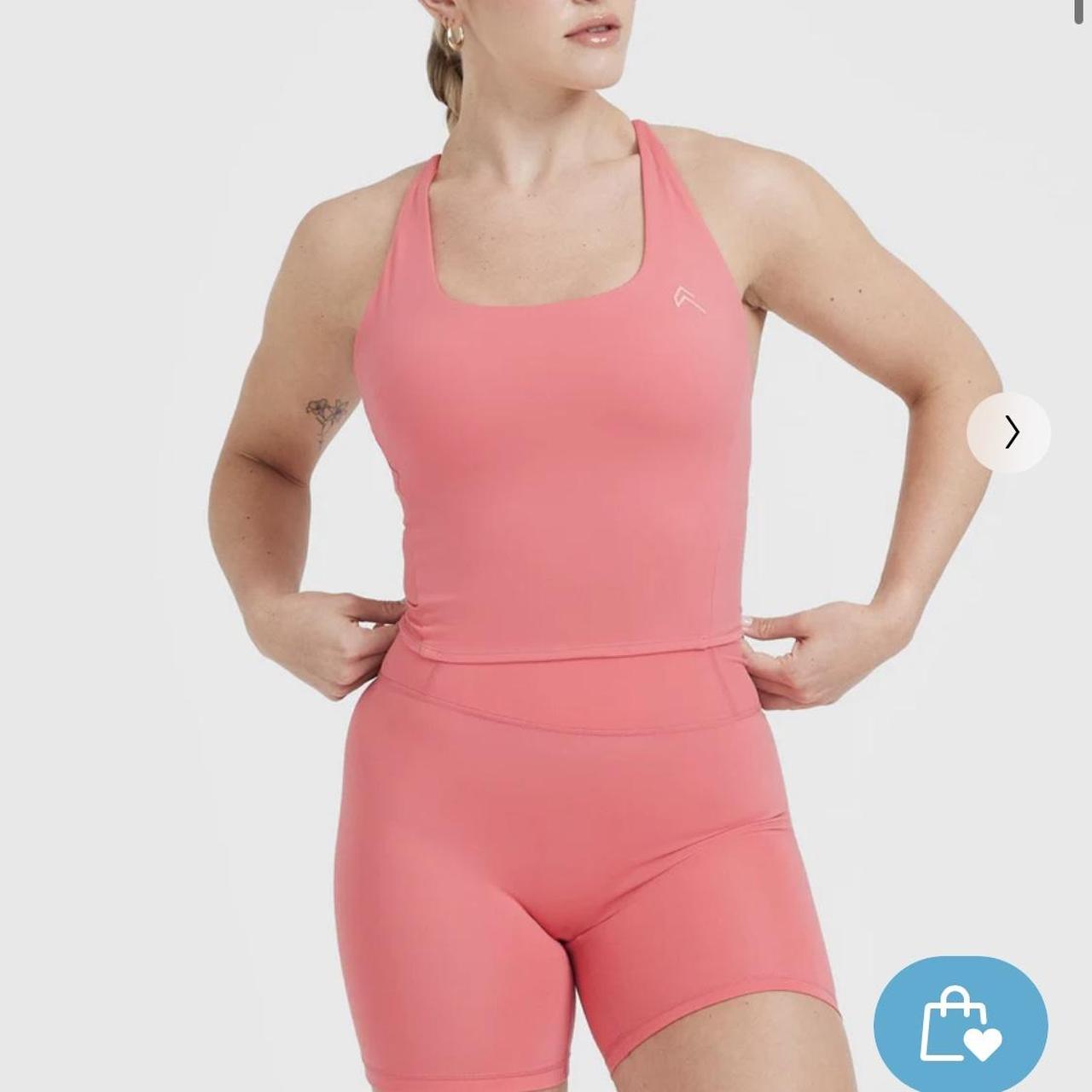 NWT Oner Active TIMELESS SQUARE NECK MID VEST... - Depop