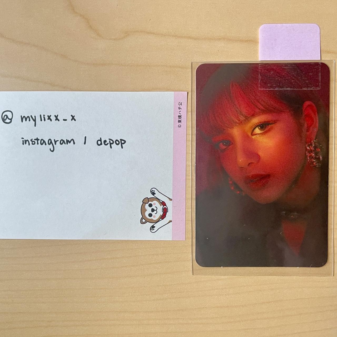 wts ☆ BLACKPINK Lisa Square Up Pc - Good condition!... - Depop