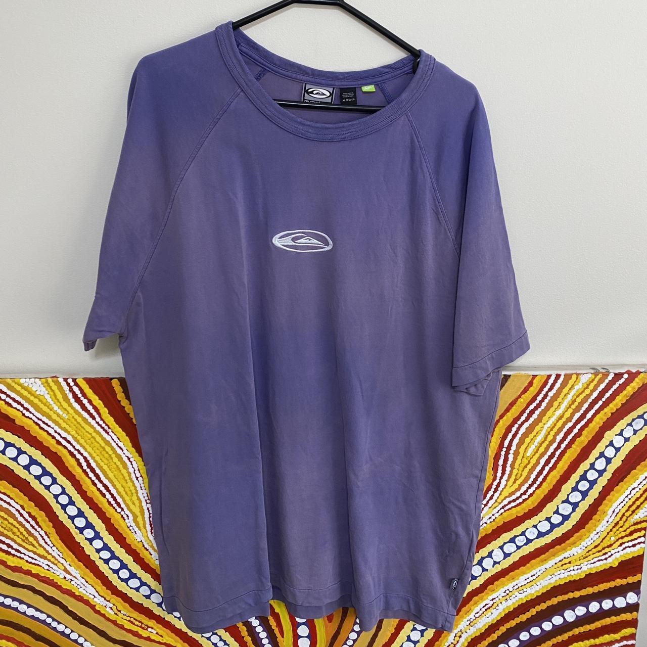 Quicksilver vintage style tee from the 2000s. Has a... - Depop