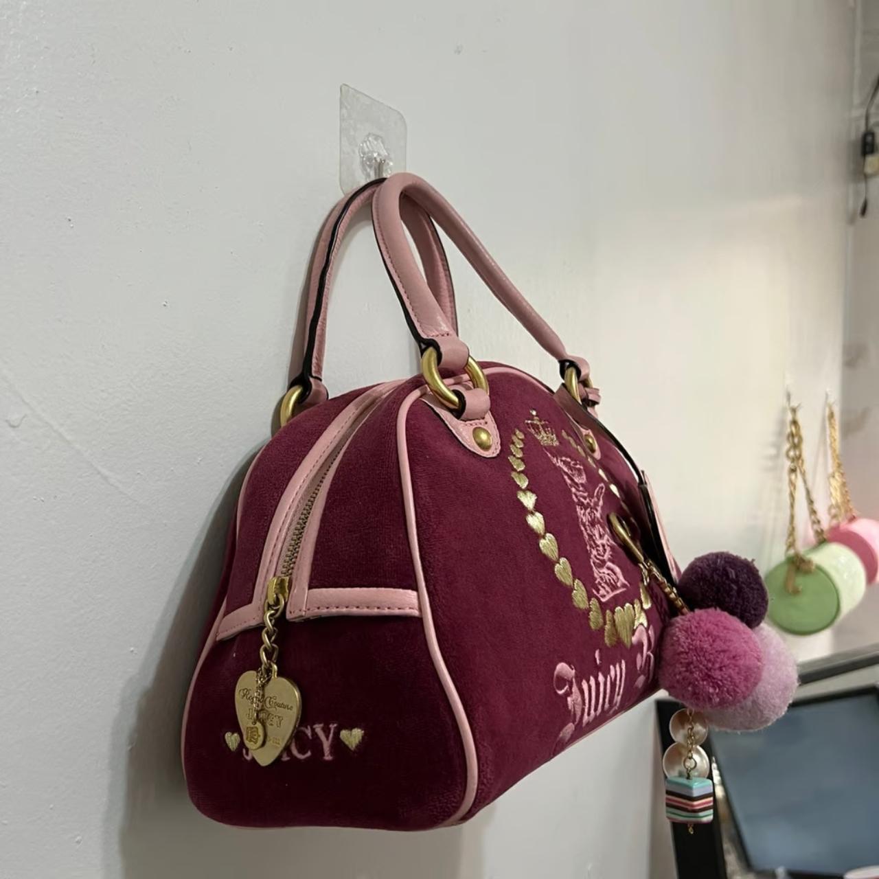 Juicy Couture Bowler Bag bowler bag super cute... - Depop