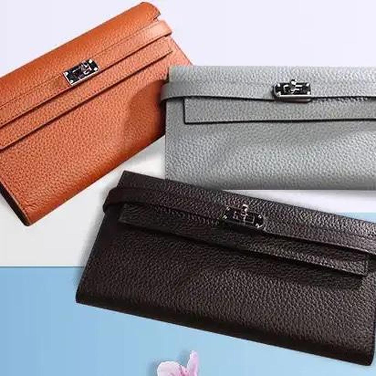 Hermes Kelly Style Long Wallet/Clutch (3 Color... - Depop