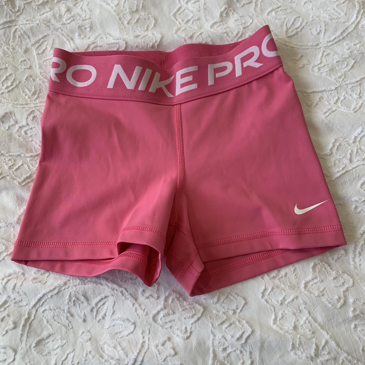 Xs Pink Nike Pro Perfect Condition - Depop