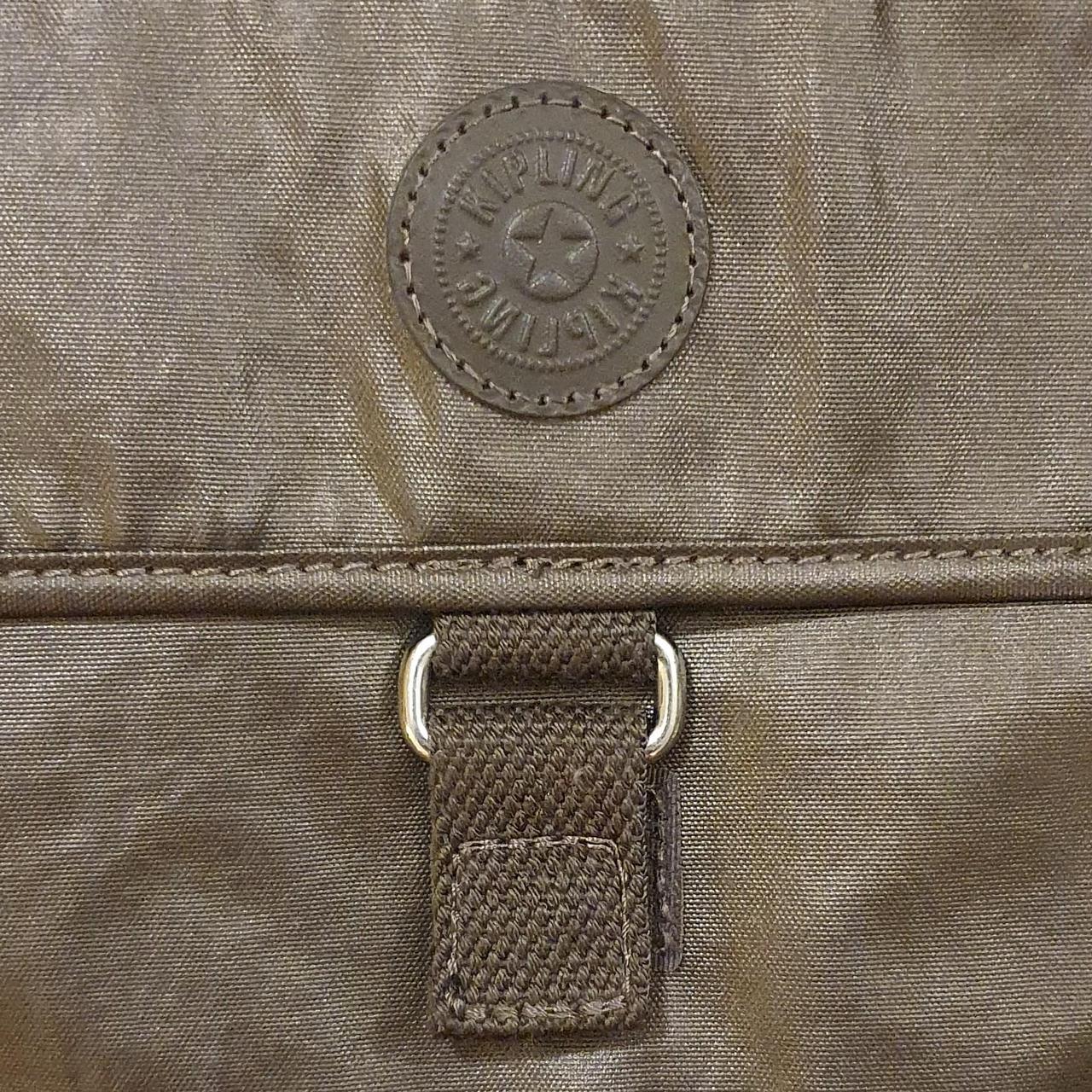 Grey/ silver Kipling crossbody bag with monkey key... - Depop