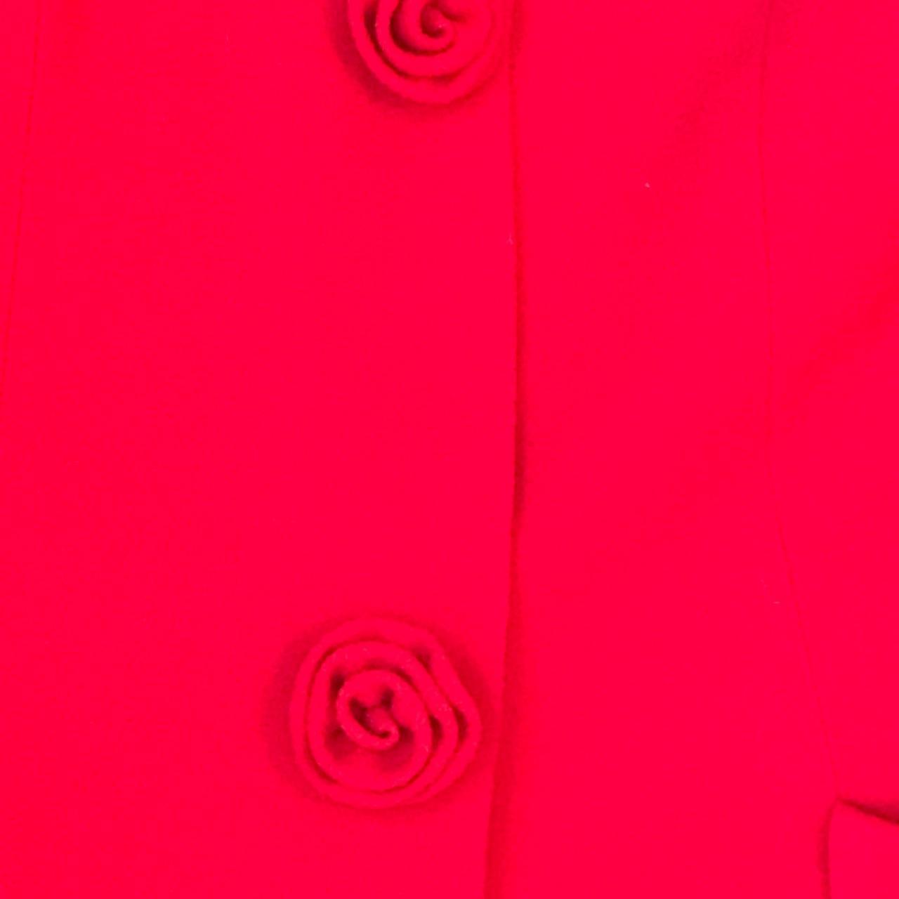 100% wool the lining is 100% acetate. Buttons and... - Depop