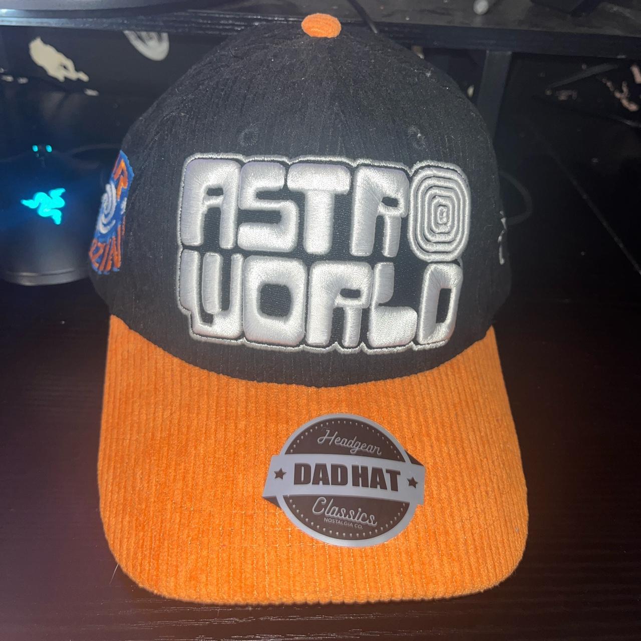 Travis Scott- Custom Astro World baseball cap - Depop