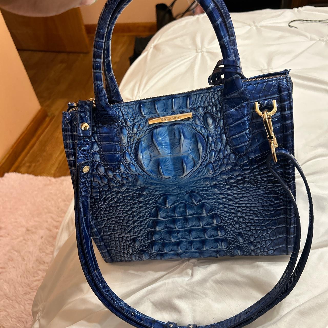Blue Brahmin bag - Depop