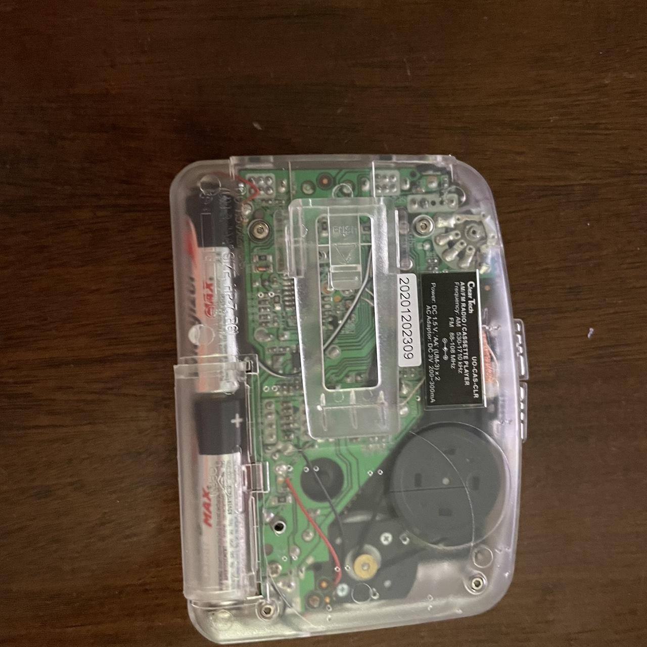 Clear cassette player from urban outfitters. Great... - Depop