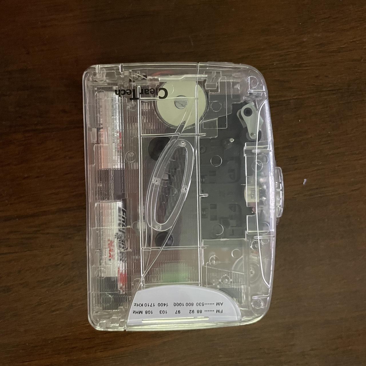 Clear cassette player from urban outfitters. Great... - Depop
