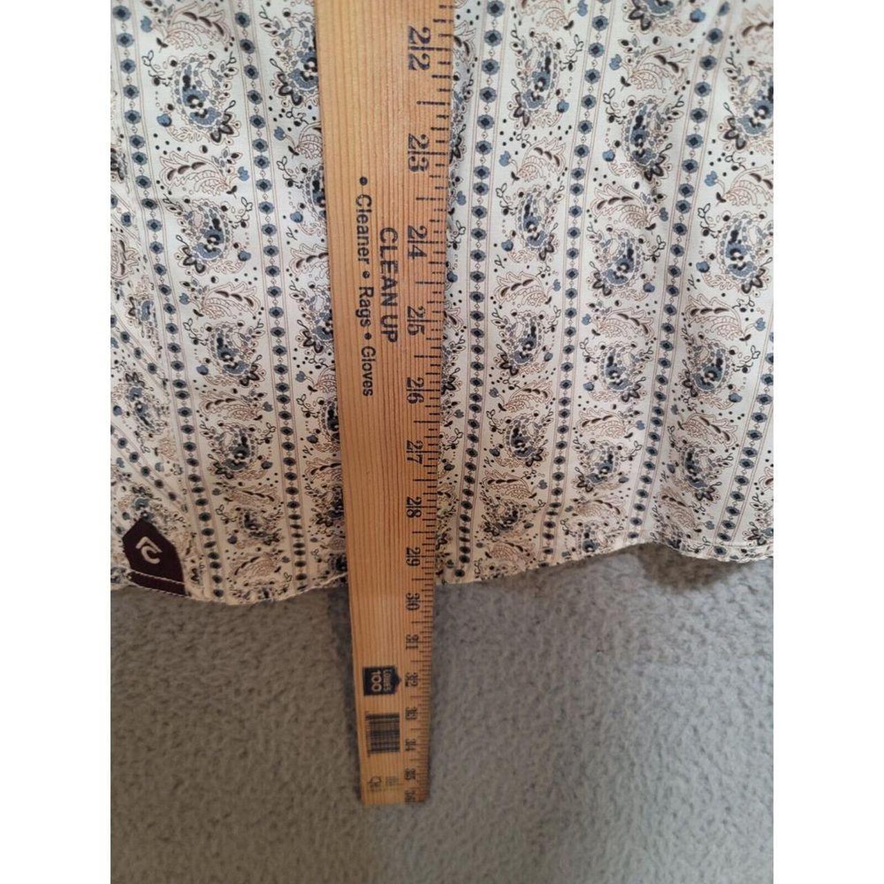 Red Dirt Rafter C Mens Size Large White Blue Pearl... - Depop