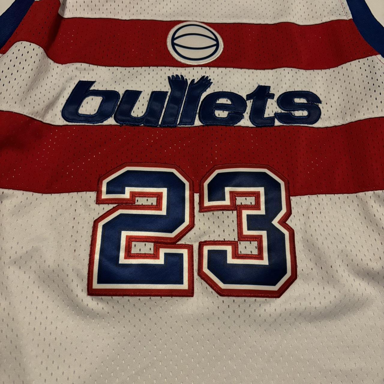 Retro Vintage Michael Jordan Washington Bullets... | Depop