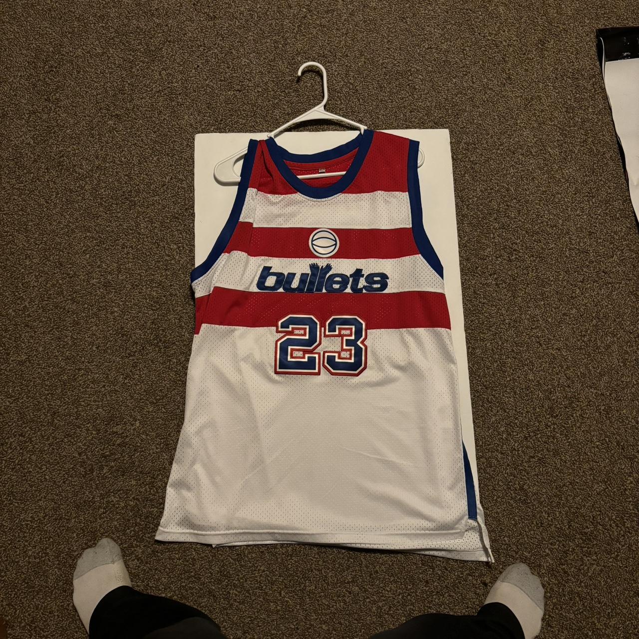 Retro Vintage Michael Jordan Washington Bullets... | Depop