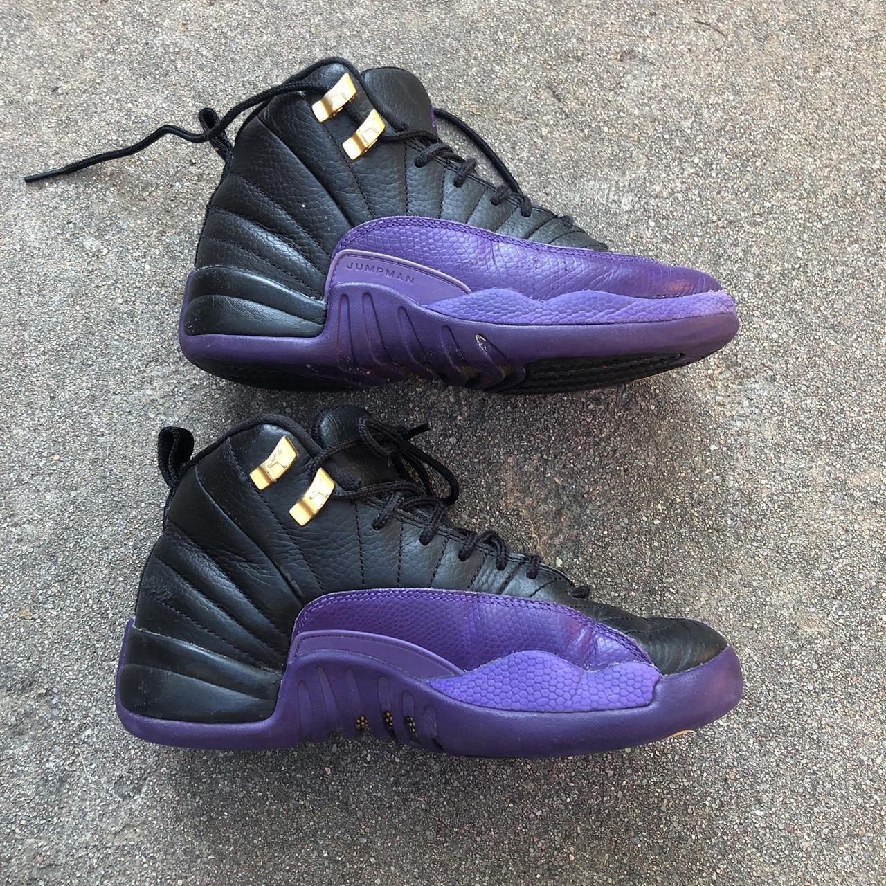 🔮 Jordan 12 gs field purple kids Sz 4y🔮 #jordans... - Depop