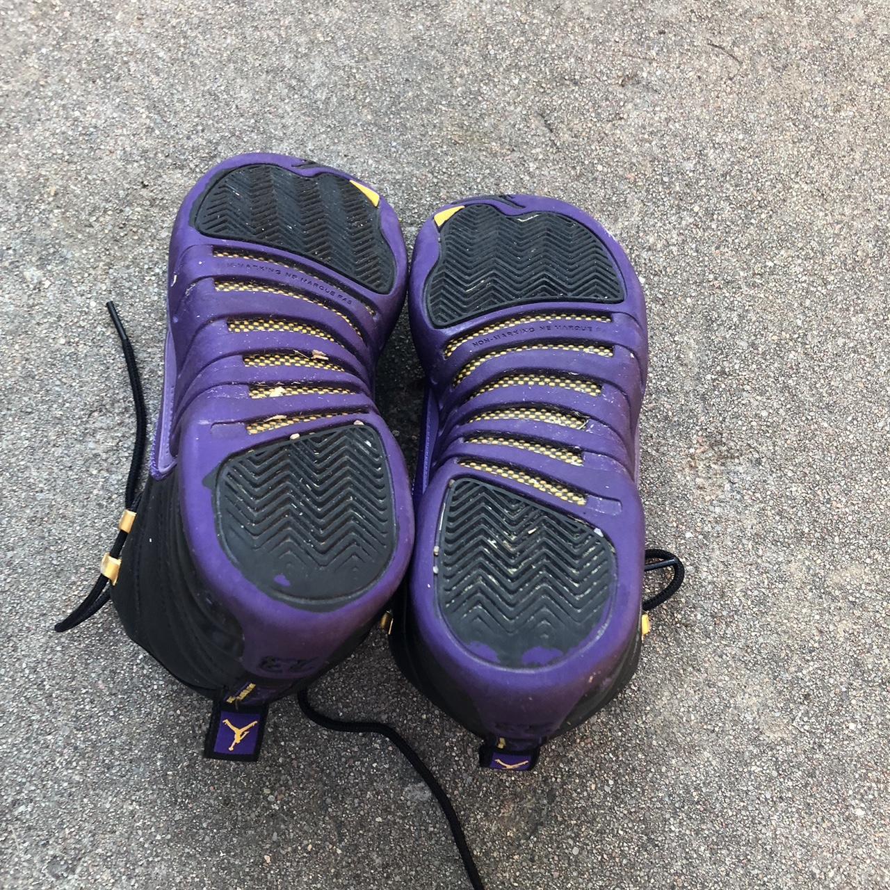 🔮 Jordan 12 gs field purple kids Sz 4y🔮 #jordans... - Depop