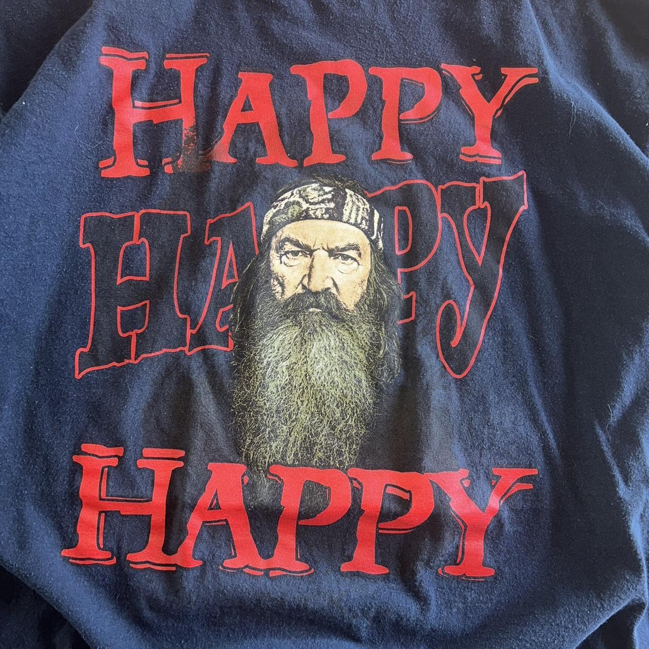 Duck Dynasty "Happy, Happy, Happy" Phil Robertson... | Depop