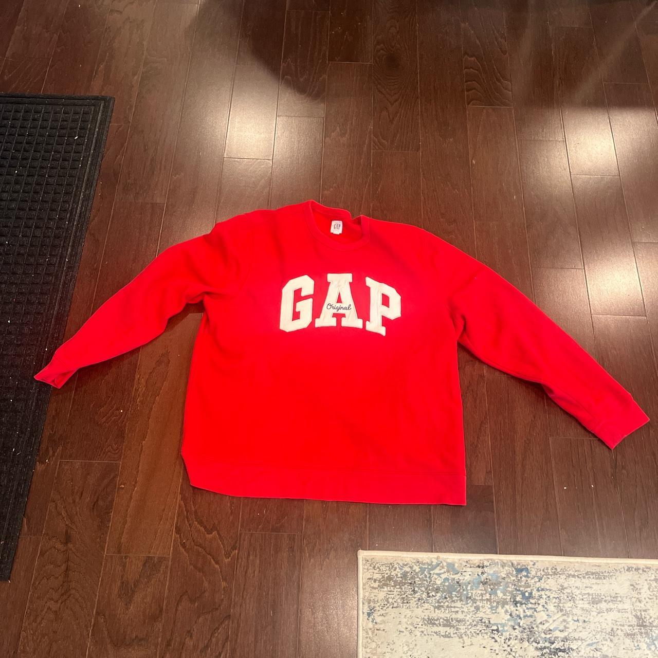 XL Vintage Red Gap sweater Fits like a large... - Depop