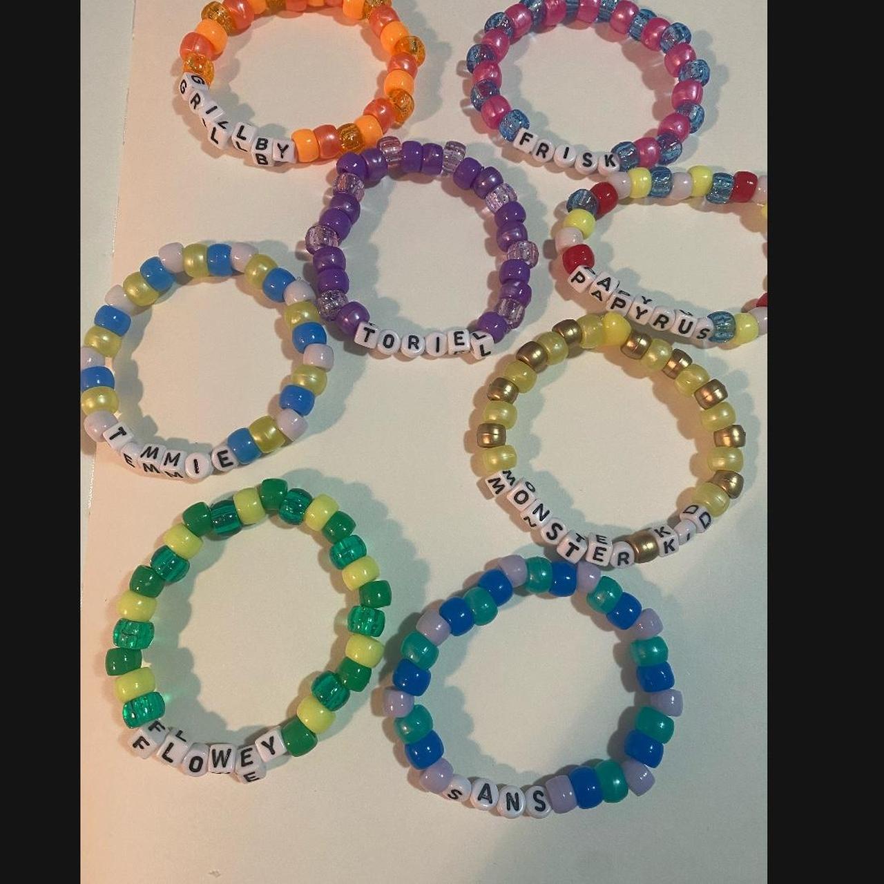 Undertale inspired kandi set! ️SHIPPING IS COMBINED... | Depop
