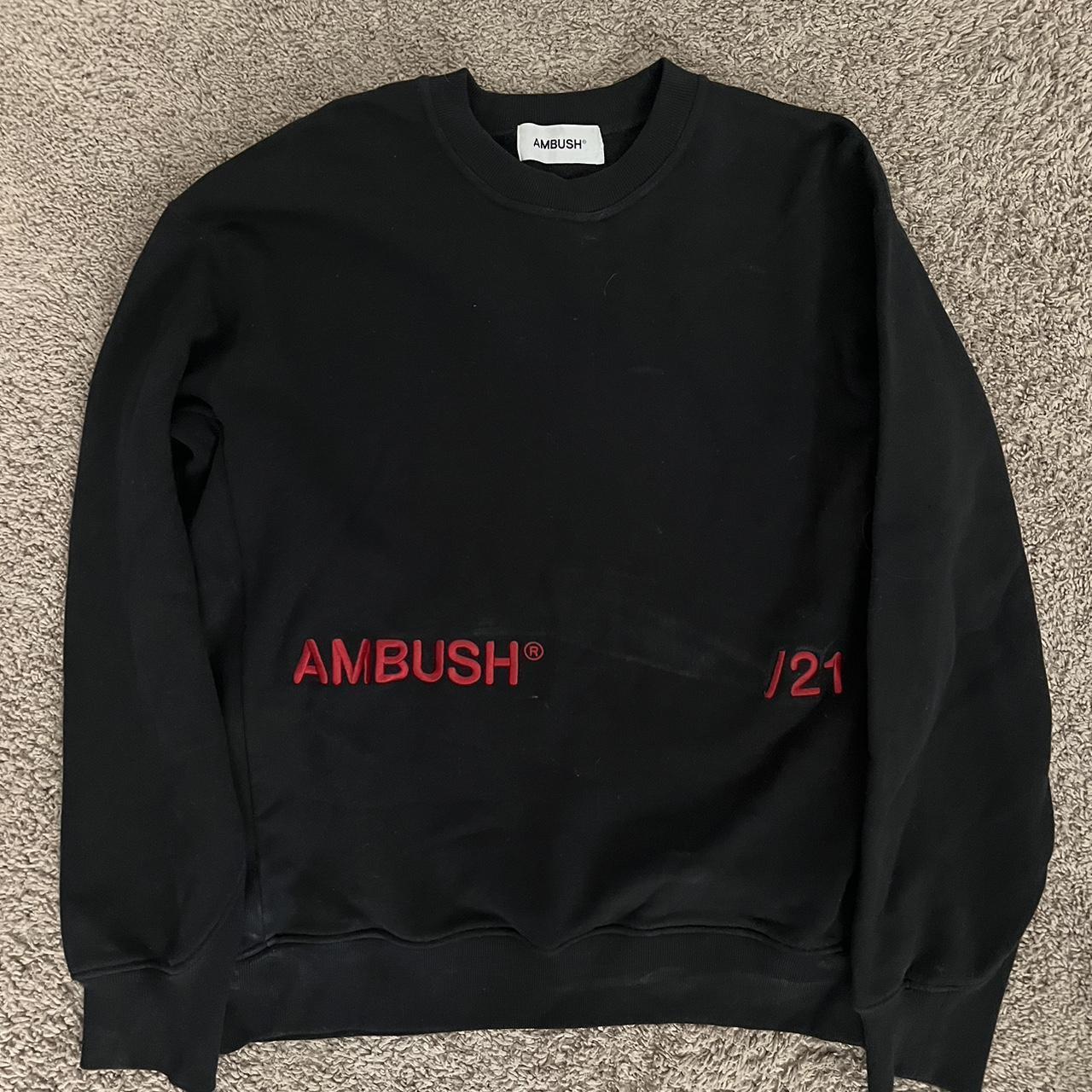 Ambush Black Crewneck ‘21 Authentic - Depop