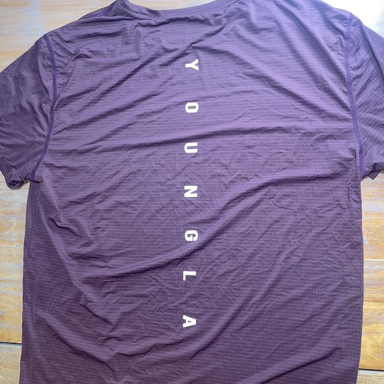 YOUNGLA compression shirt, XL Embroidered logo👌 - Depop