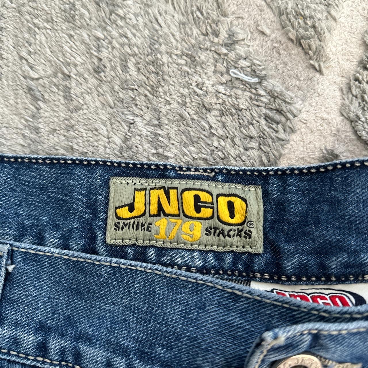 JNCO size 42 dark stone 14” jorts - Depop