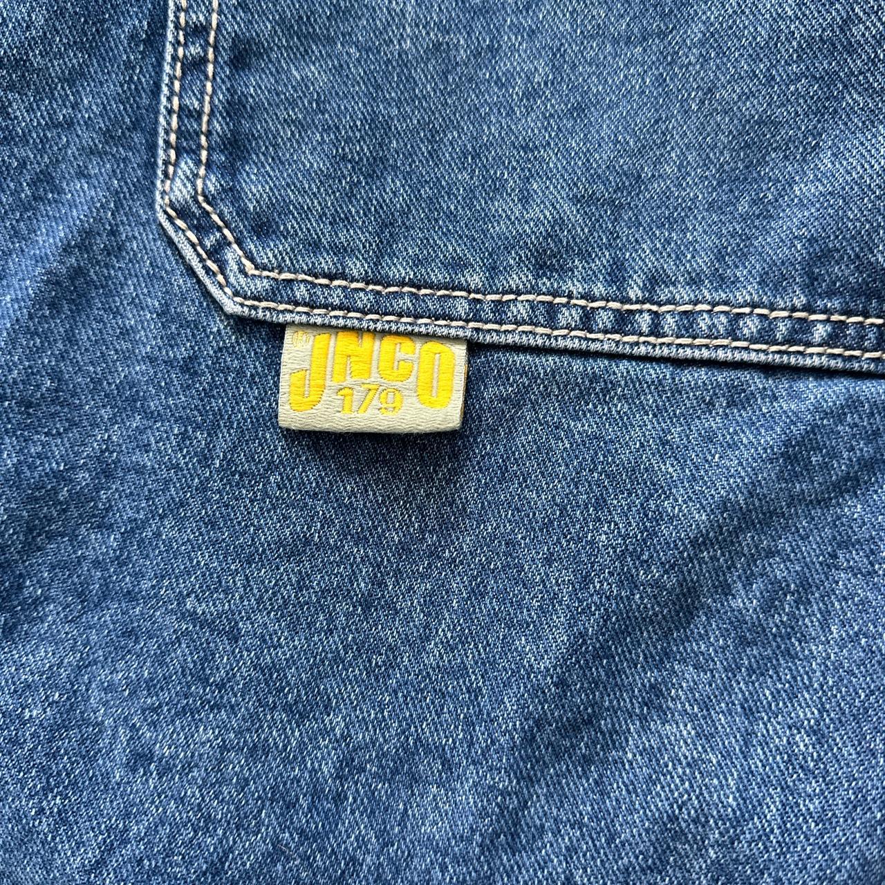 JNCO size 42 dark stone 14” jorts - Depop