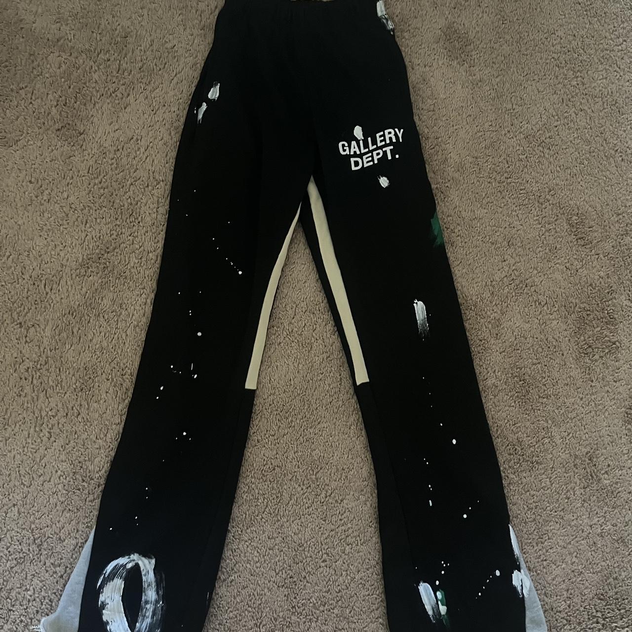 Black Gallery Dept Pants. Worn twice Perfect Condition - Depop