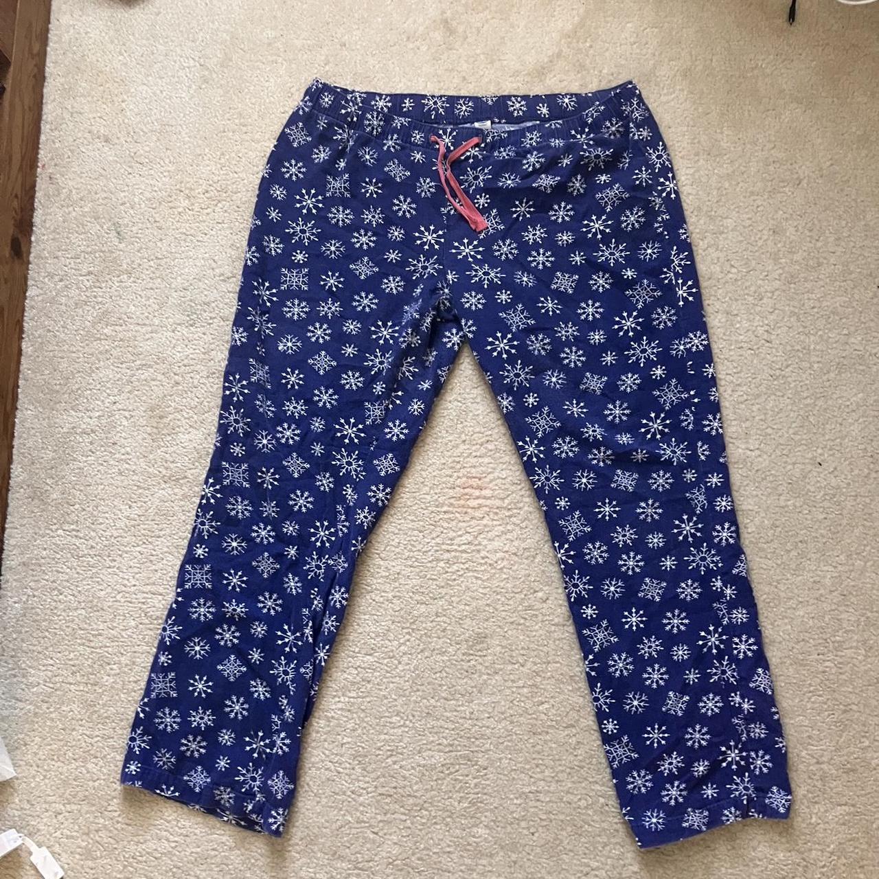 Snowflake pj pants, thrifted - Depop