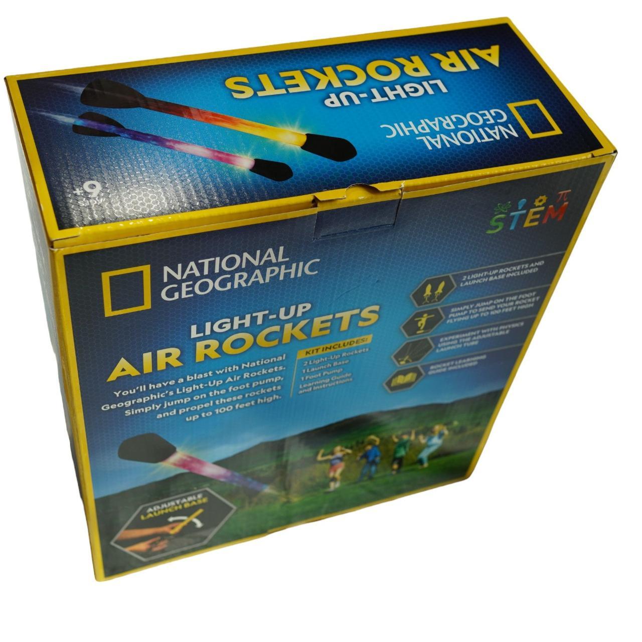 NATIONAL GEOGRAPHIC Air Rocket Toy – Ultimate LED... - Depop