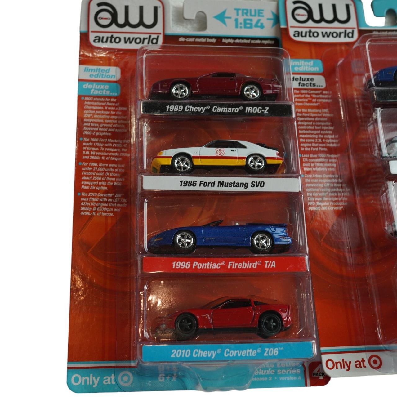 Auto World Deluxe 4-Pack 1989 Chevy 1986 Ford 1996... - Depop