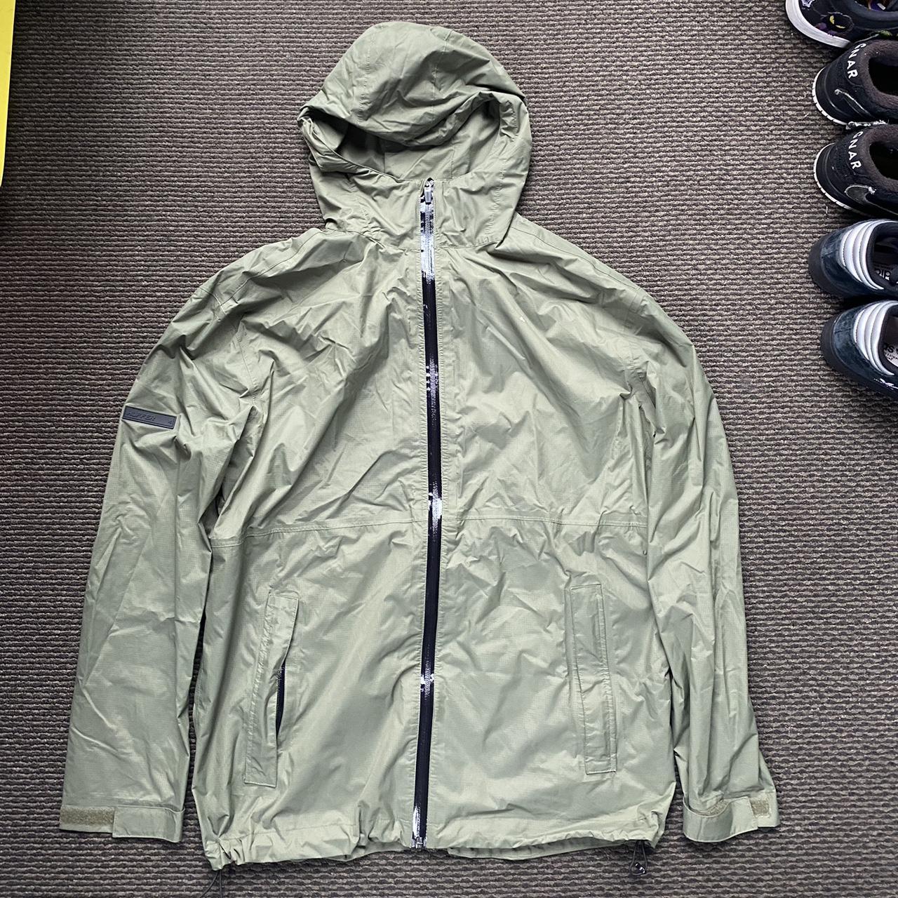 Huffer shell jacket Size 14 fits L Used a couple... - Depop