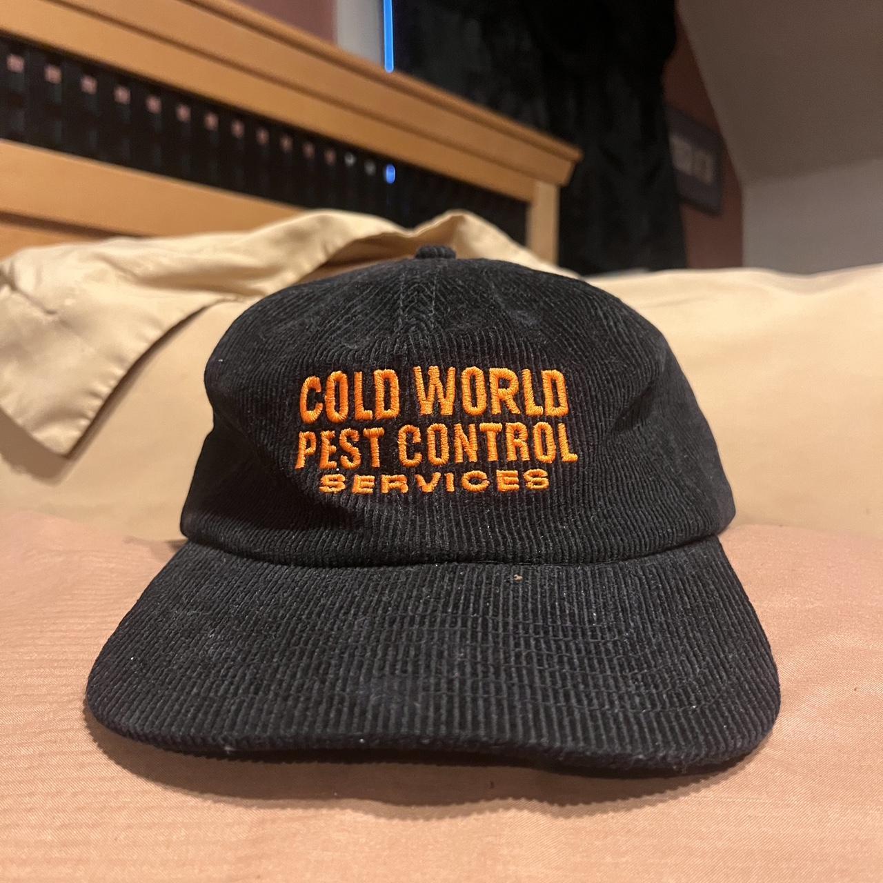 Cold World pest control hat - Depop