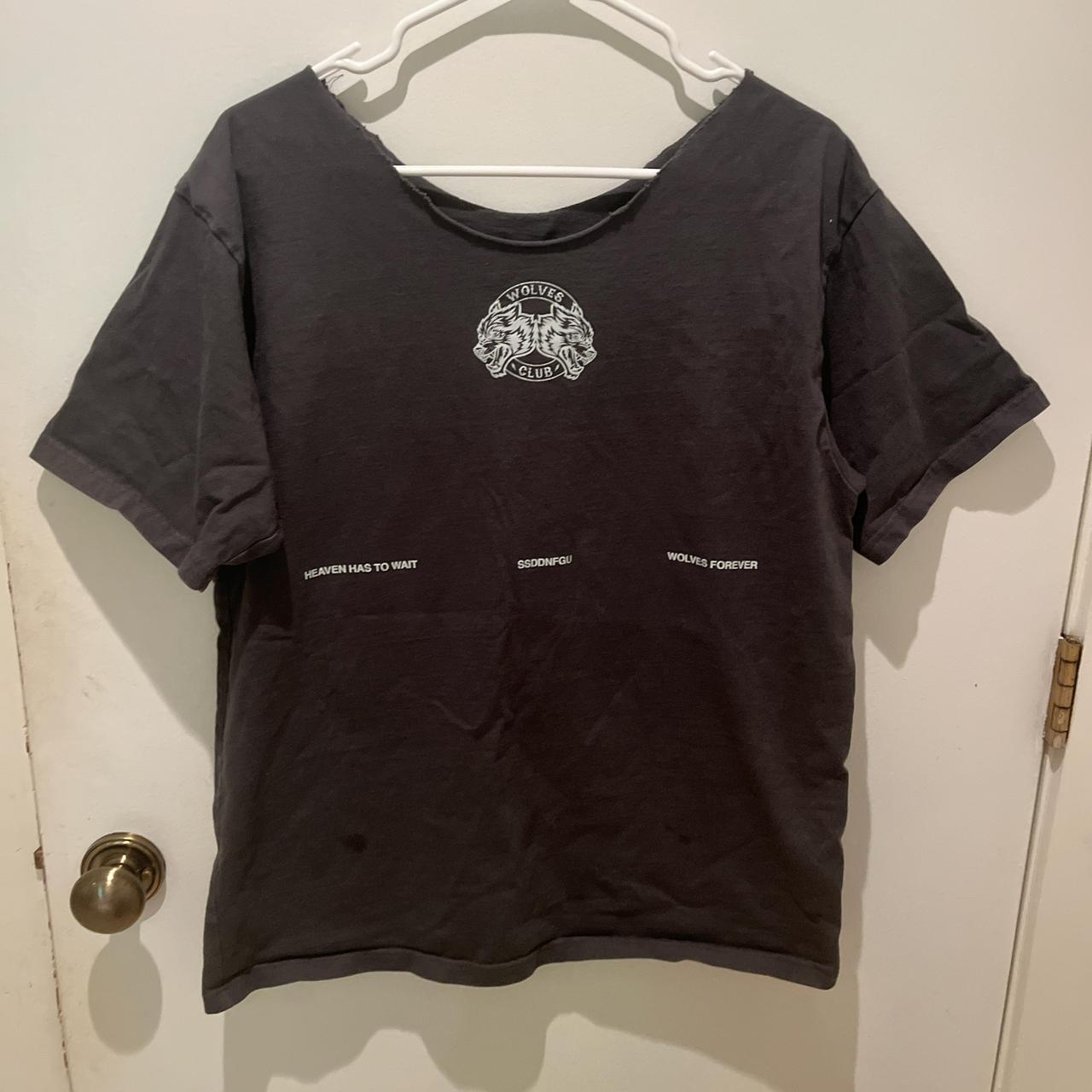 Darc Wolves Gym Shirt Size large - Depop