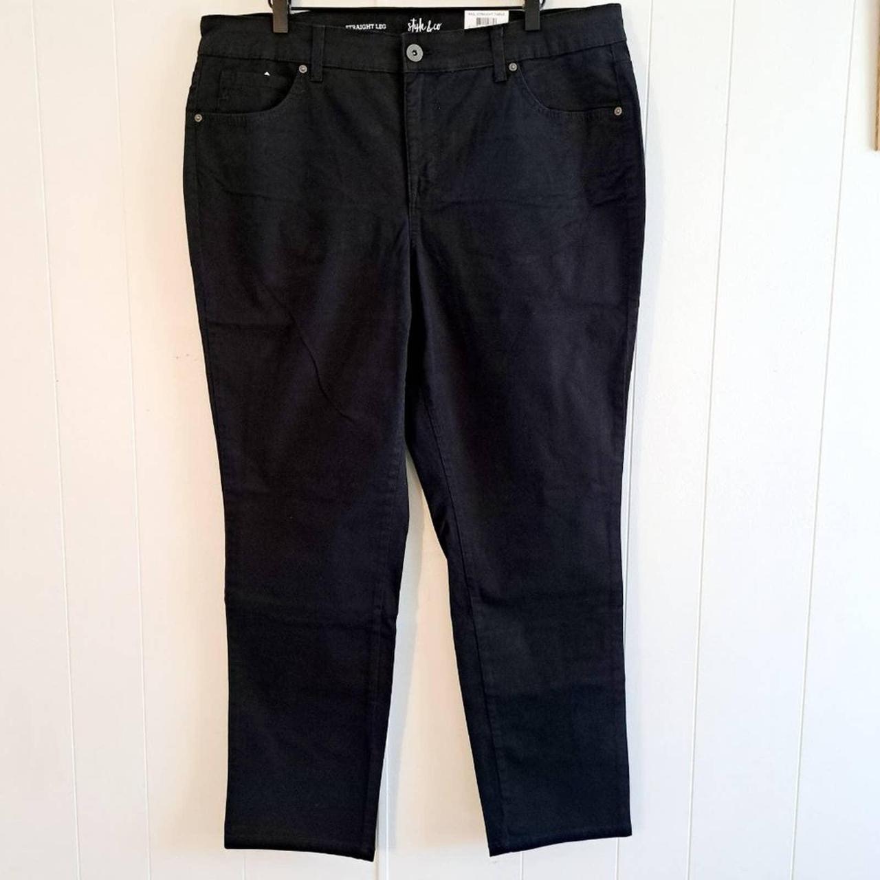 Style & Co. high rise straight leg jeans. NWT.... - Depop