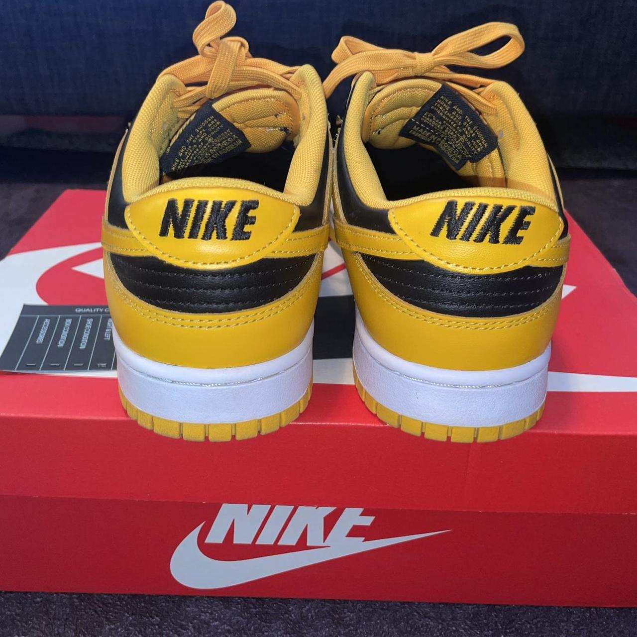 Nike Dunk Lows “Golden Rods” fairly worn 8/10... - Depop