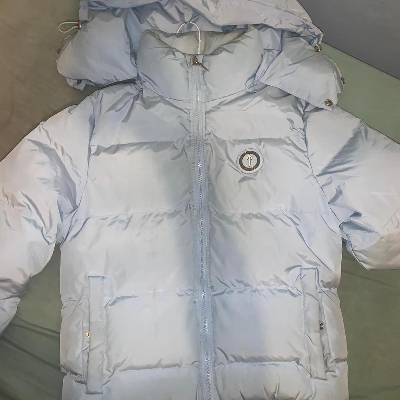 Light blue trapstar jacket(100% authentic) - Depop