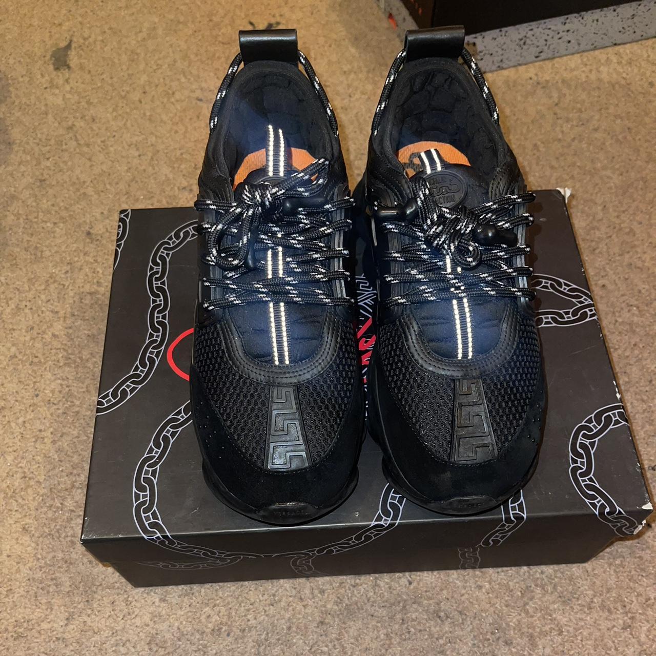 Versace Chain Reaction Trainers Size 41 EU Like... - Depop