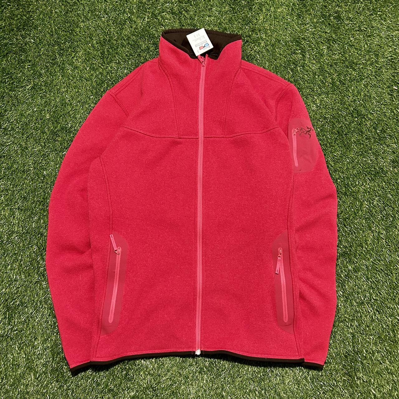 Pink Arc'teryx women's fleece jacket #fleecelove - Depop