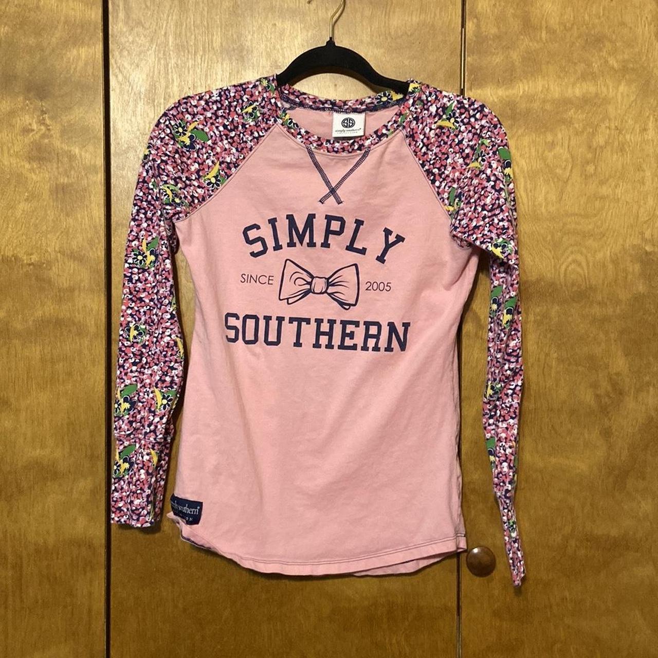 Simply Southern Long Sleeve Shirt Small - Depop