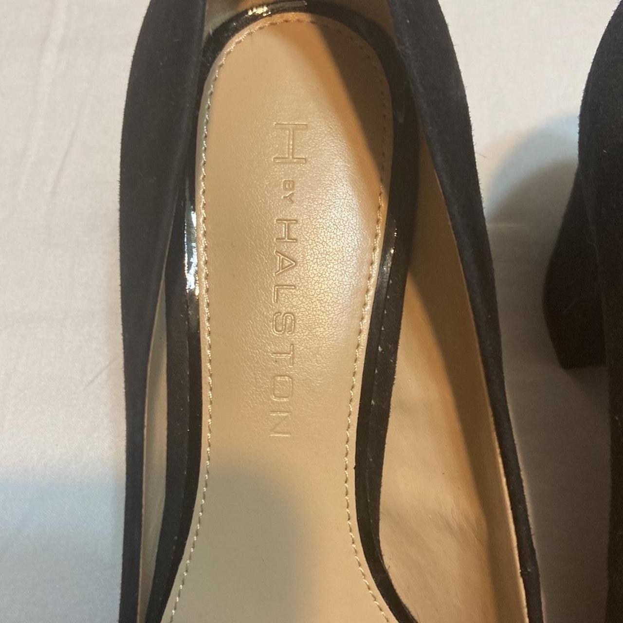H by Halston Suede Leather Shoe. 7 1/2M. Worn once - Depop