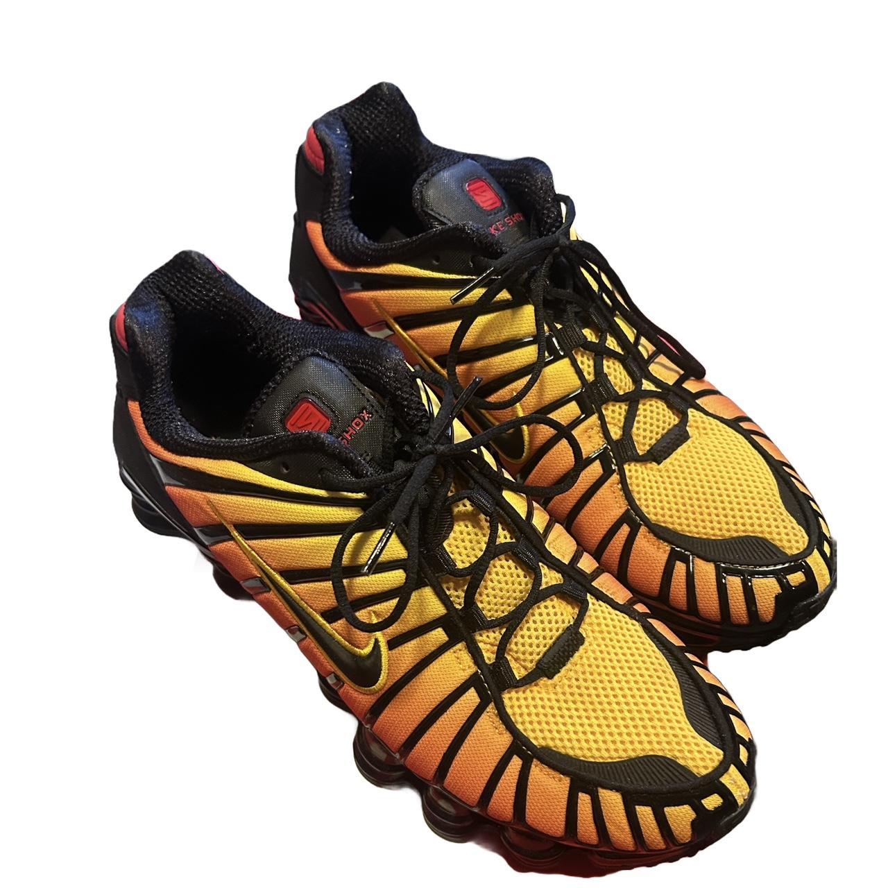 Nike Shox TL Sunset Orange in almost pristine... | Depop