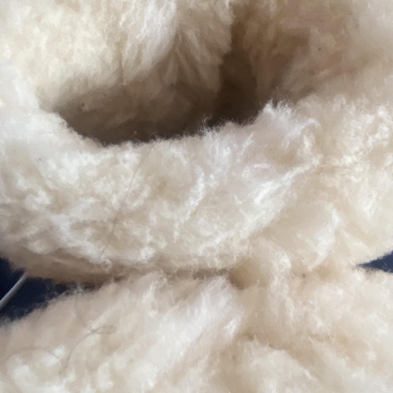 authentic sheep skin and sheep wool fluffy ugg like... - Depop