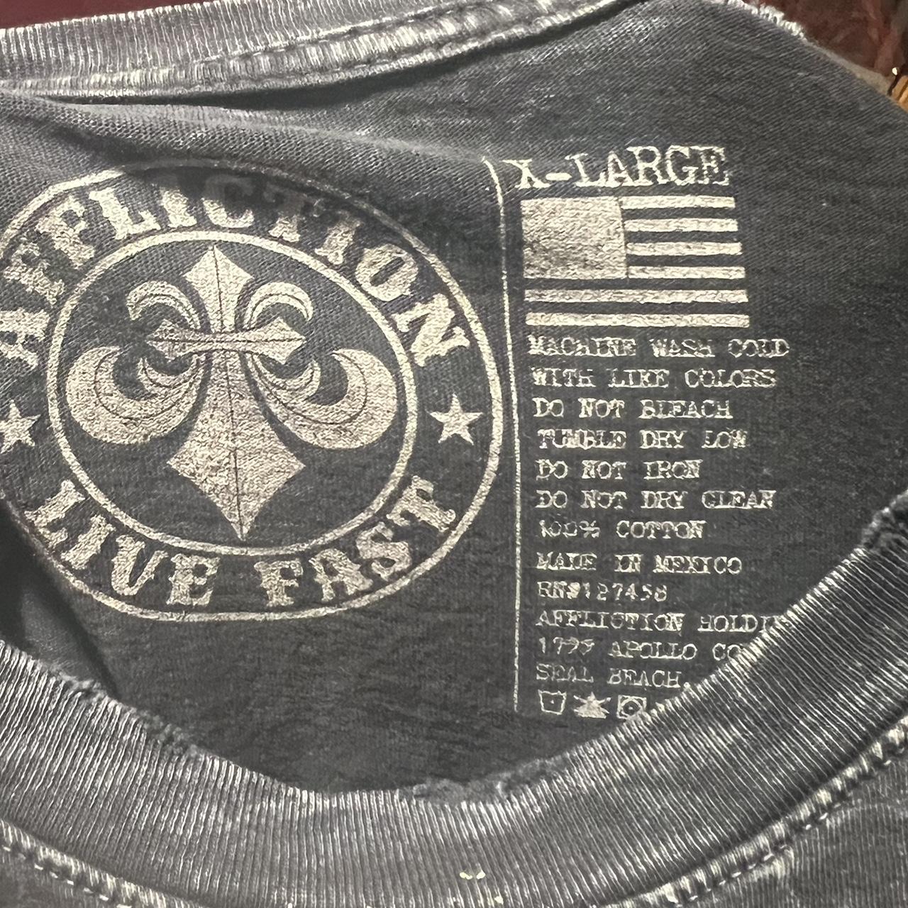 Sematary X Affliction X haunted mound collab shirt... - Depop